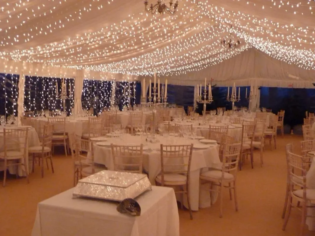 Backyard Wedding Gold Package – Blossom Event & Party Rental